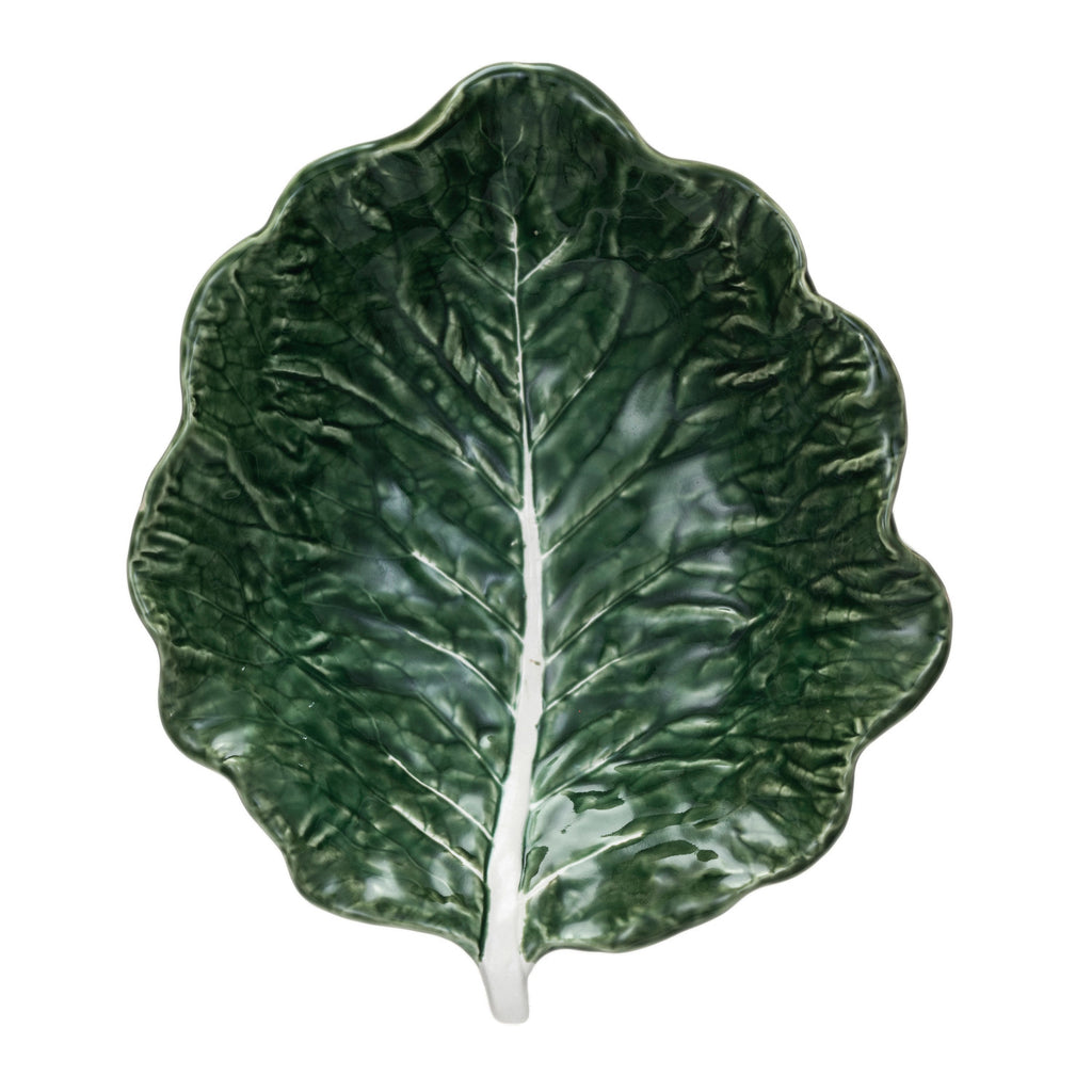 Hand-Painted Stoneware Cabbage Shaped Bowl – Avenue of the Oaks